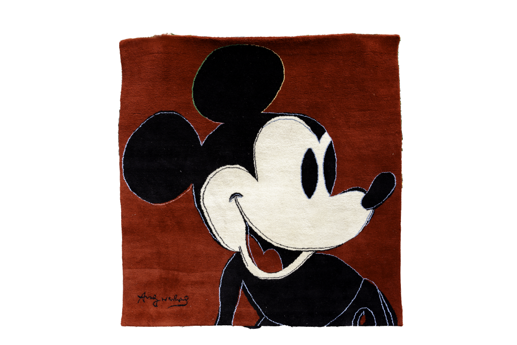 Andy Warhol Mickey Mouse Tapestry - GSG